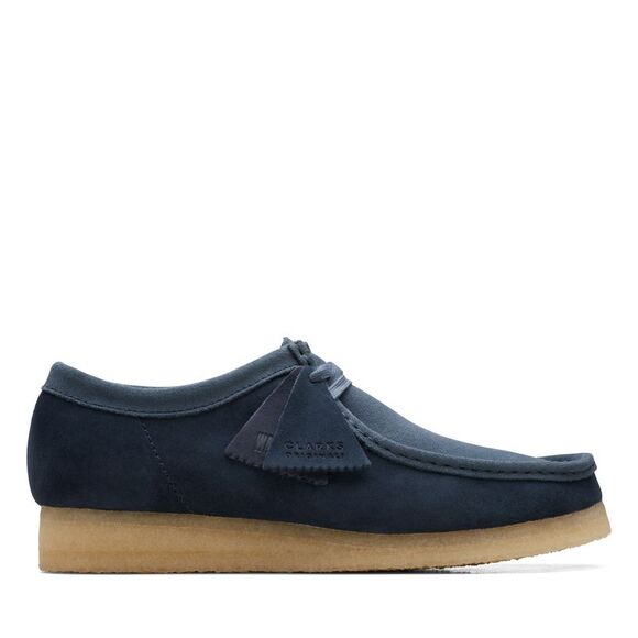 Clarks | Shoes | Clarks Mens Wallabee Blue Shoes Nwt | Poshmark